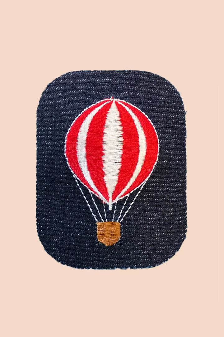 Hot Air Balloon Denim Patch – Miracle Eye