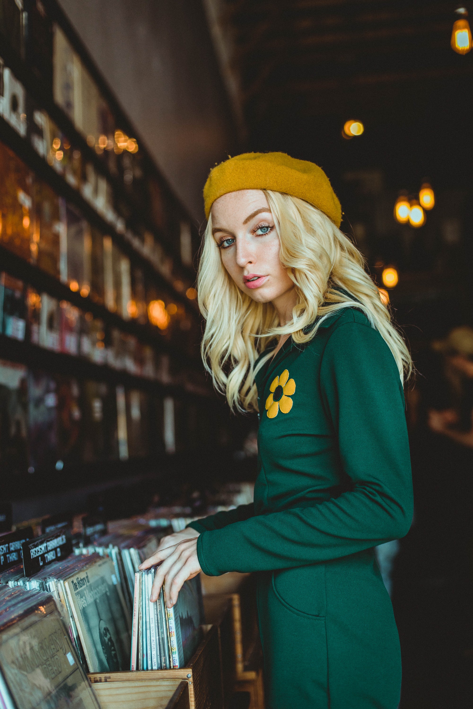 Flower Power Jumpsuit in Evergreen – Miracle Eye